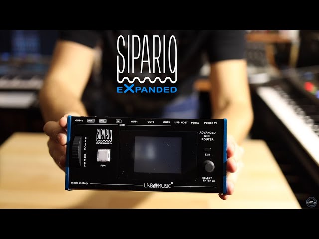 Lab4music SiparioX Introduction [Midi Router] - Tastieristi.it