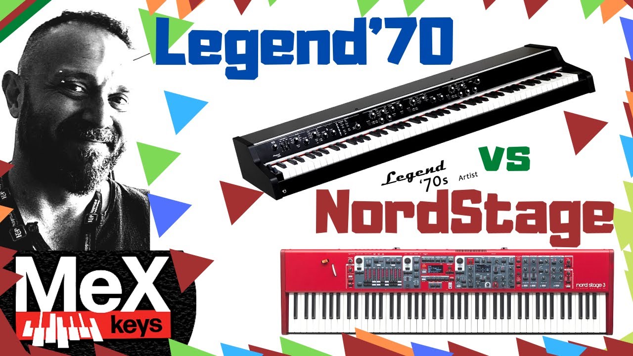 Legend'70 vs NordStage2EX by MeX - Tastieristi.it
