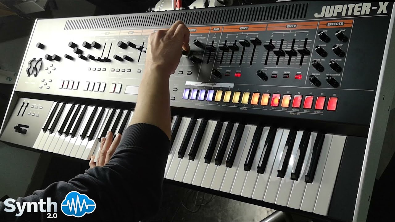 ROLAND JUPITER X | POWERFUL SYNTH - Pt.1 - Tastieristi.it