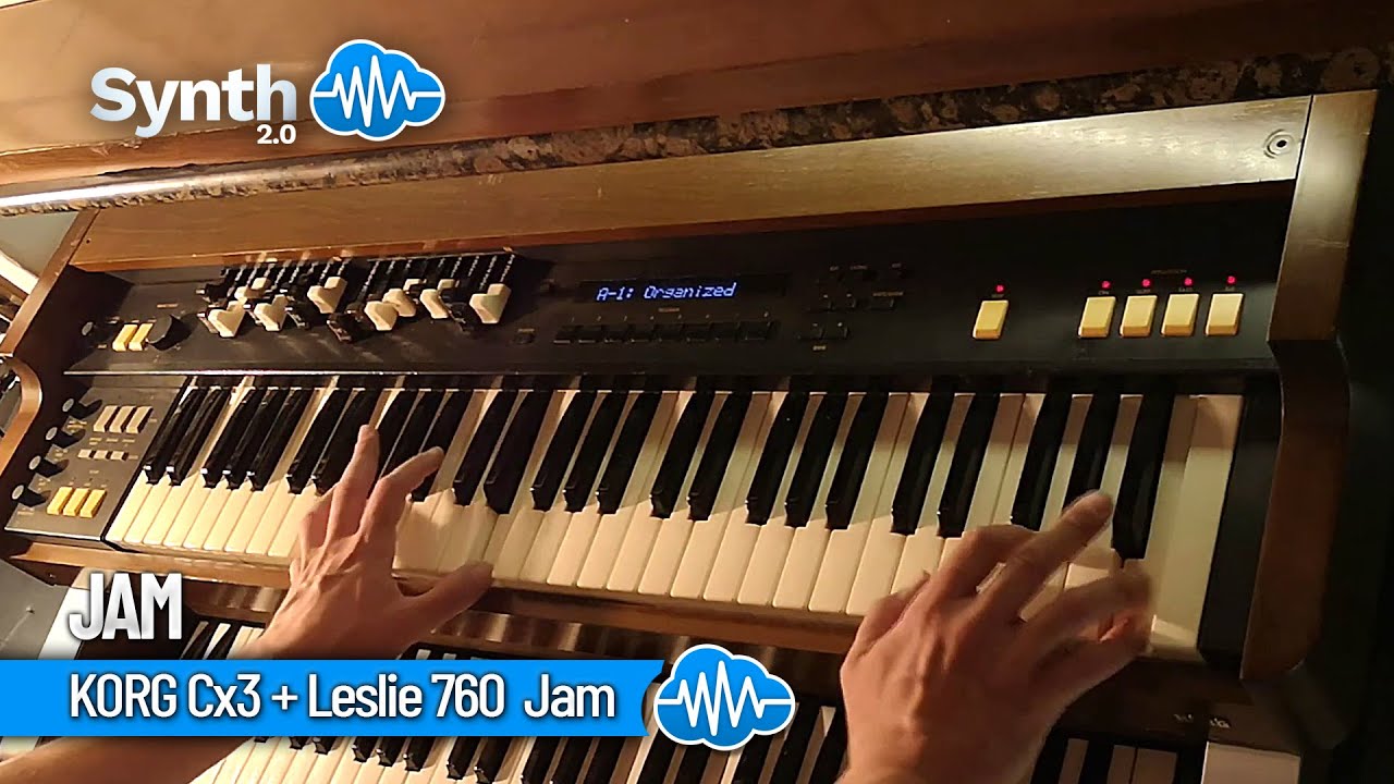 KORG Cx3 + Leslie 760 / Jam - Tastieristi.it