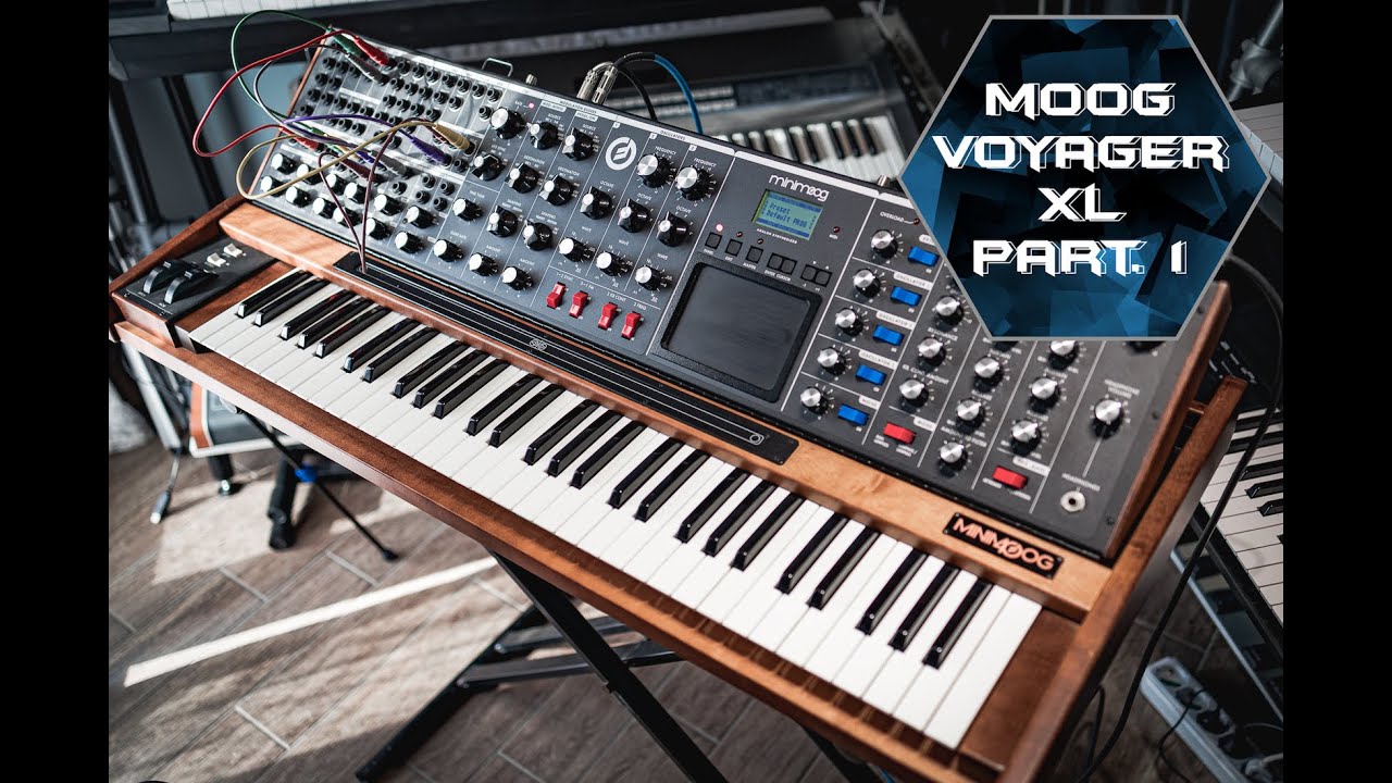 Moog Voyager XL Part. 1 | No Talking | @Alberto Trullu - Tastieristi.it
