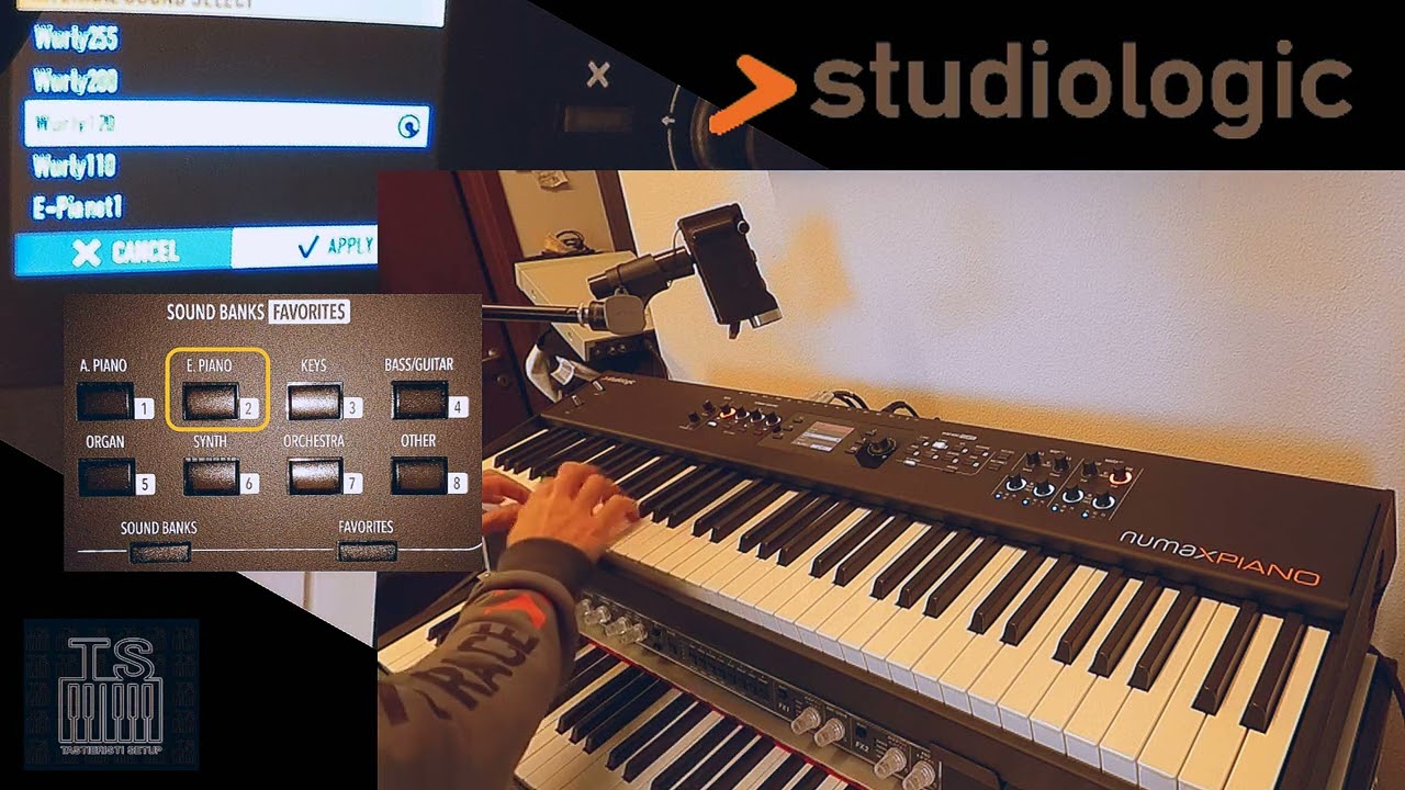 Studiologic Numa X Piano 73 - Electric PIANO examples - Tastieristi.it