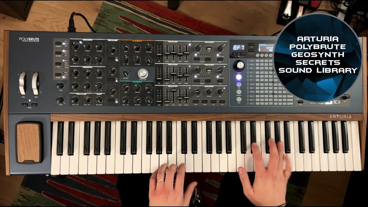 Arturia PolyBrute @GEOSynths Secrets Sound Library | No Talking - Tastieristi.it