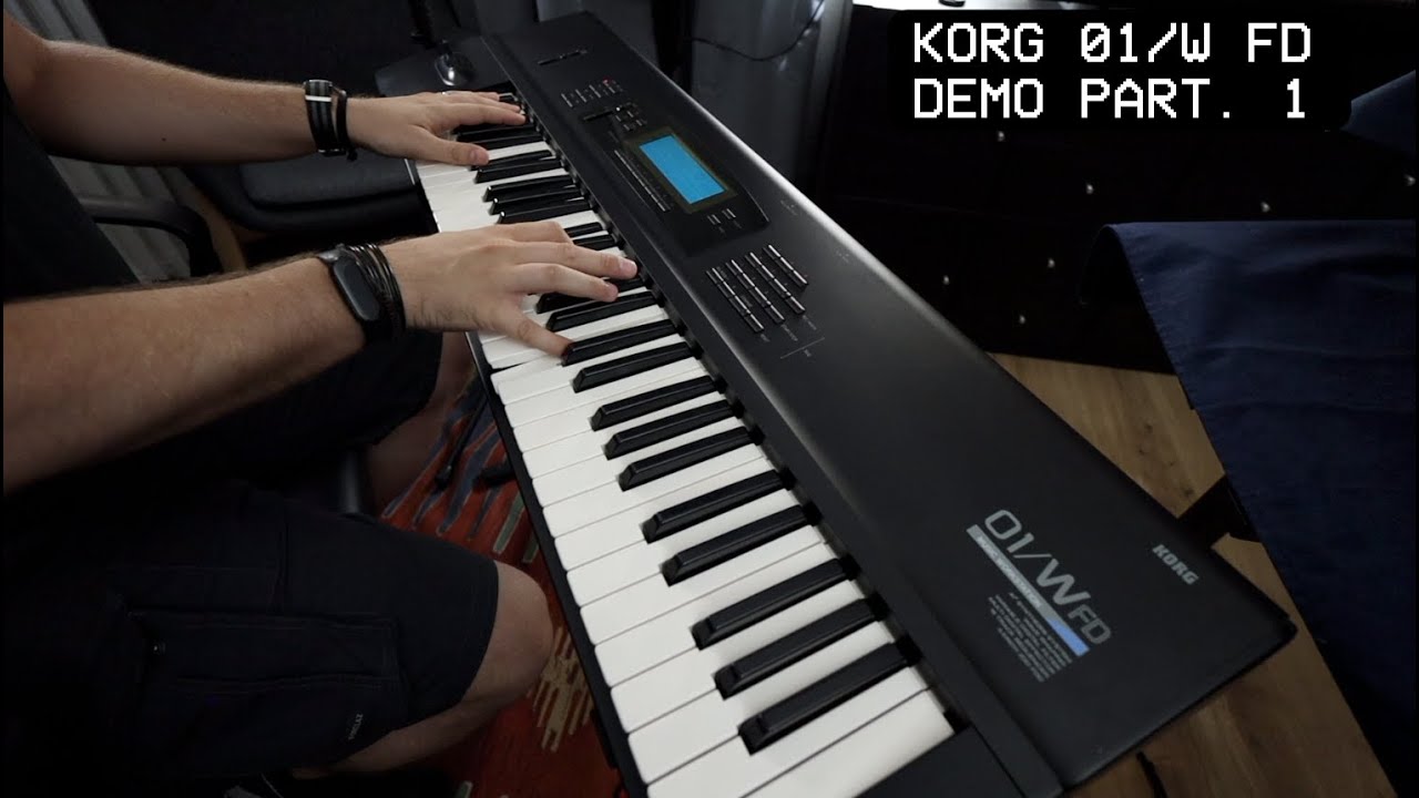 Korg 01/w FD Demo Part. 1 / 2 | No Talking | - Tastieristi.it