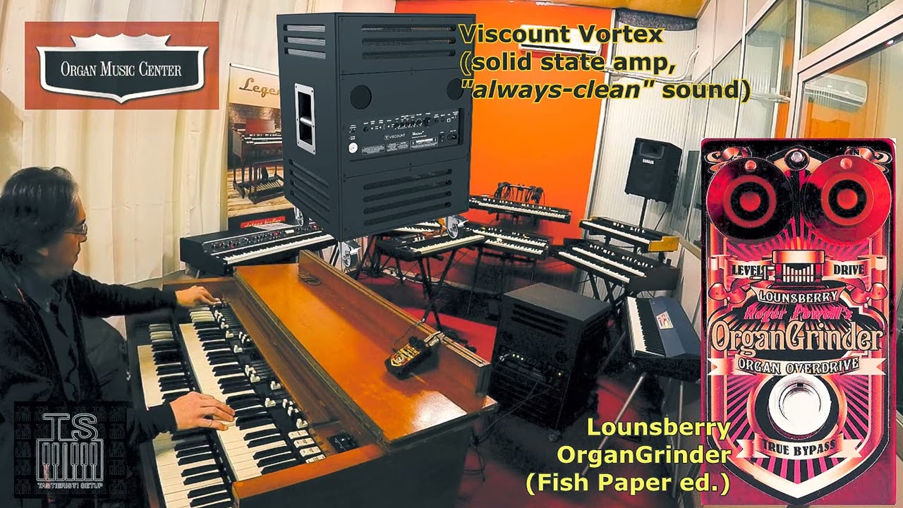 Hammond B3 - Lounsberry Organ Grinder - Viscount Vortex - Tastieristi.it