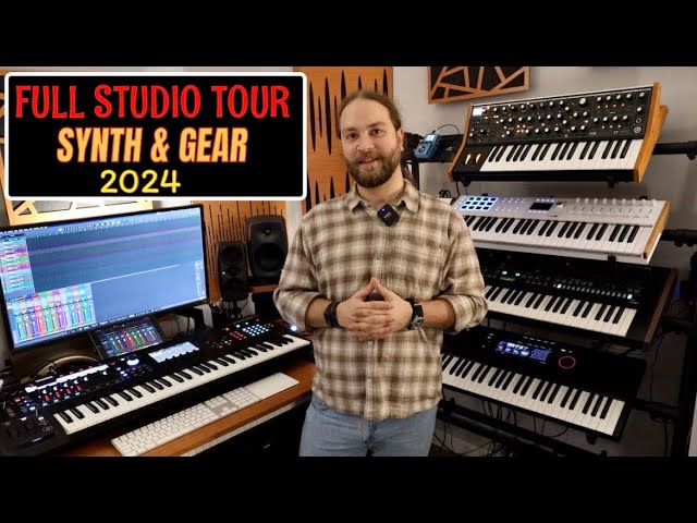 DKS SYNTH LAB STUDIO: Full Studio Tour 2024 - Tastieristi.it
