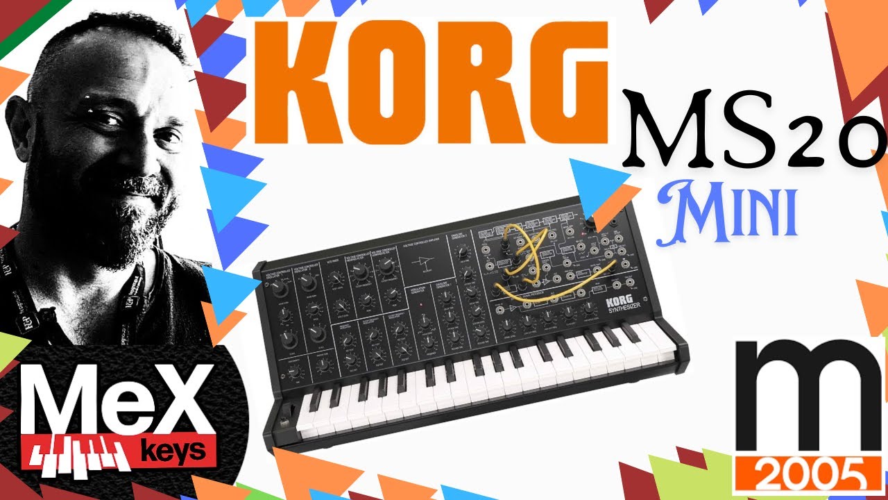 Korg MS-20 Mini – Il leggendario sintetizzatore analogico